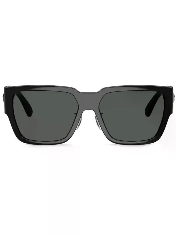 Versace Rectangle-frame Sunglasses - Black