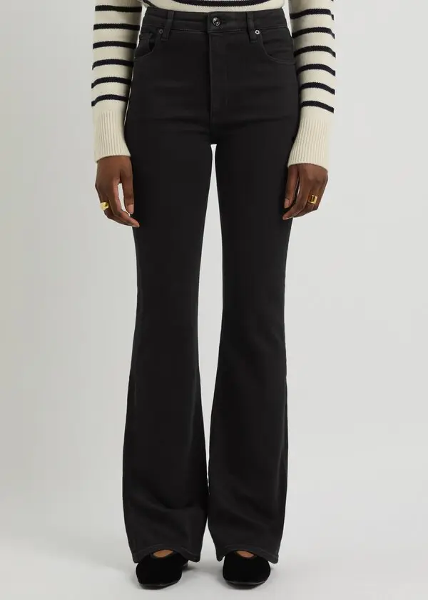 FRAME The Reboot Boot-leg Jeans - Black