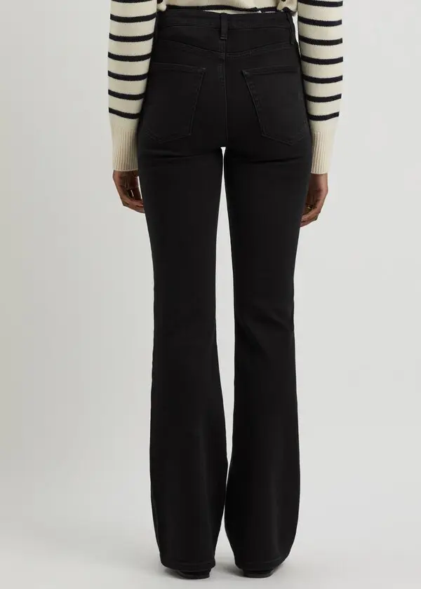 FRAME The Reboot Boot-leg Jeans - Black