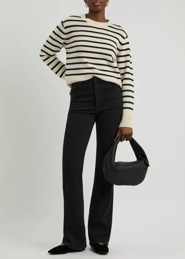 FRAME The Reboot Boot-leg Jeans - Black