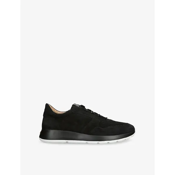TOD'S Nuova Allacciato Sportivo 79k Suede Low-top Trainers - Black