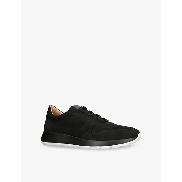 TOD'S Nuova Allacciato Sportivo 79k Suede Low-top Trainers - Black
