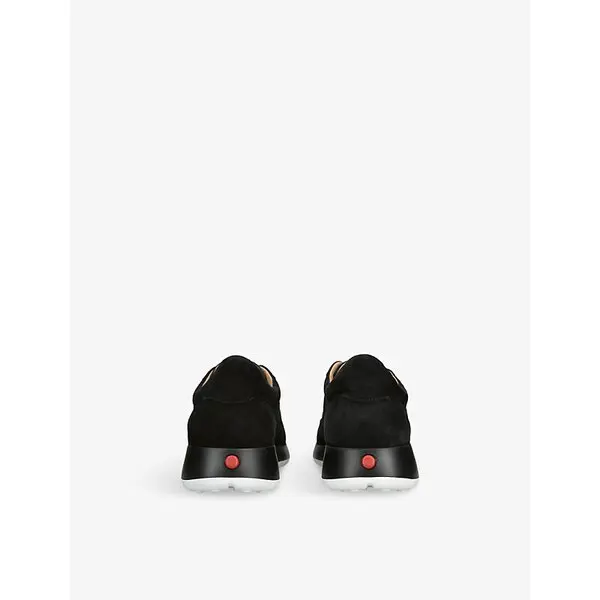 TOD'S Nuova Allacciato Sportivo 79k Suede Low-top Trainers - Black