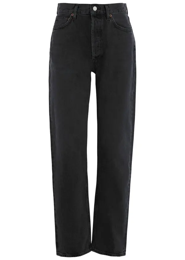 AGOLDE 90s Pinch Straight-leg Jeans - Black
