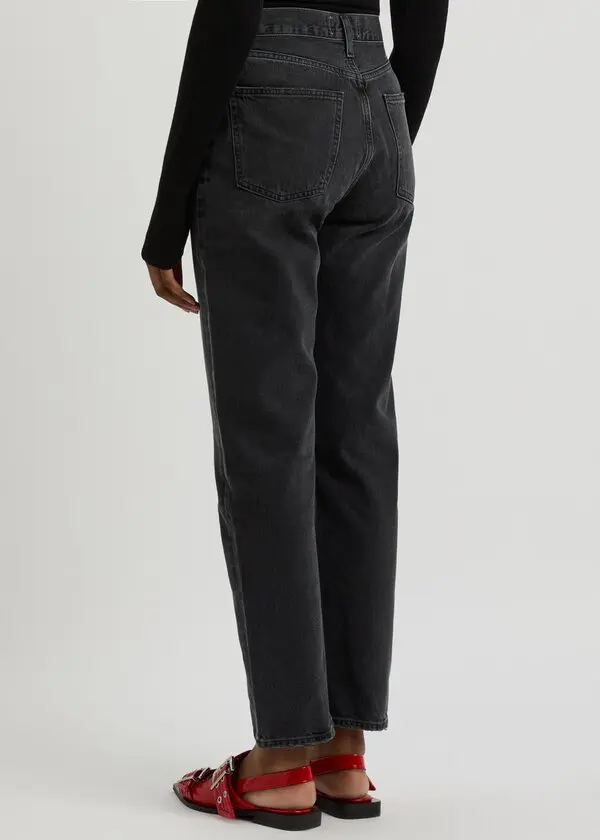 AGOLDE 90s Pinch Straight-leg Jeans - Black