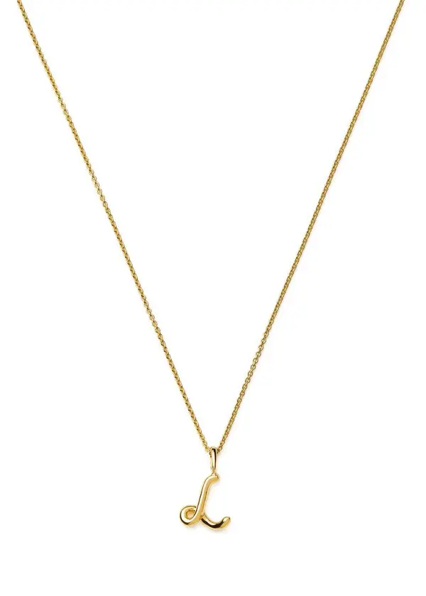 MISSOMA Initial L Mini Necklace - Gold