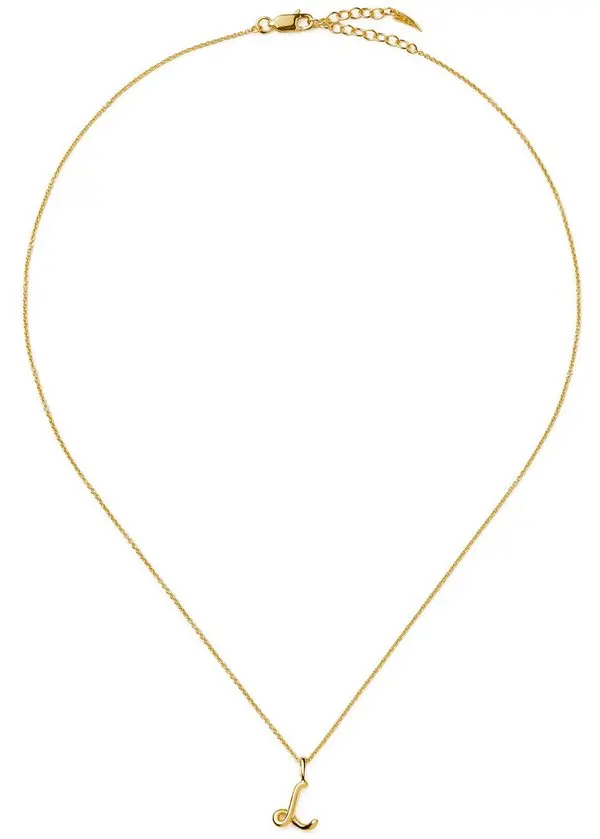 MISSOMA Initial L Mini Necklace - Gold