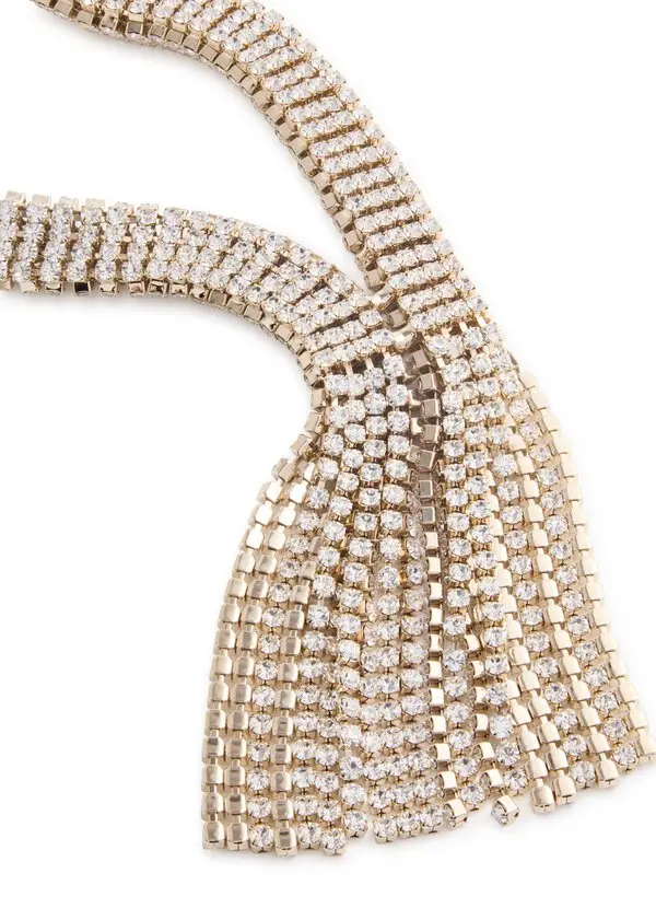 Rabanne Fringed Crystal Necklace