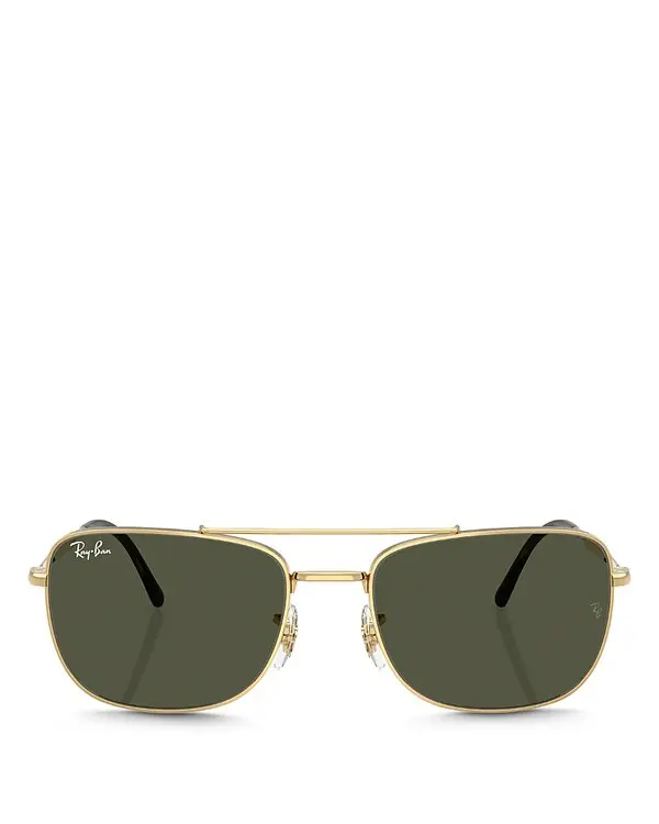 Ray-ban Rectangle Sunglasses, 59mm - Arista