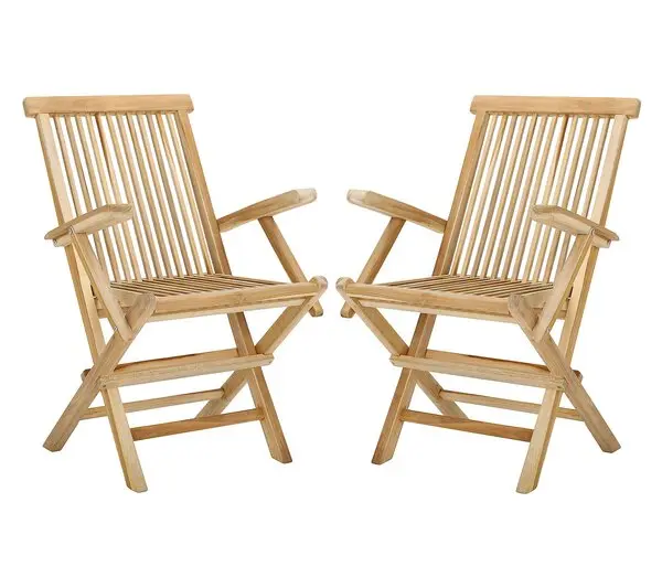 VALERIE PARR HILL Marcus Teak Folding Arm Chair Valerie - One-color