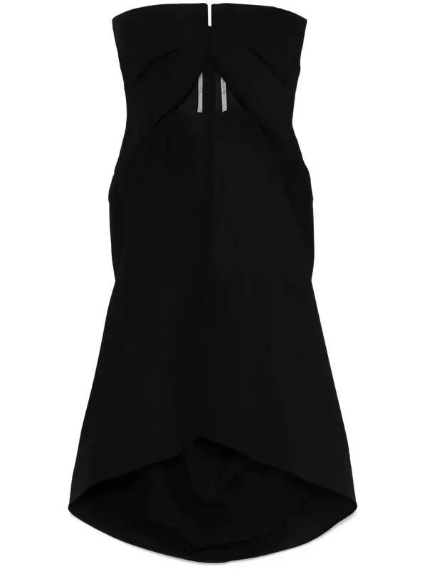 amphora asymmetric midi dress KOMPRE ASYMMETRIC OFF SHOULDER WRAP TIE SPLIT MIDI DRESS main image 0