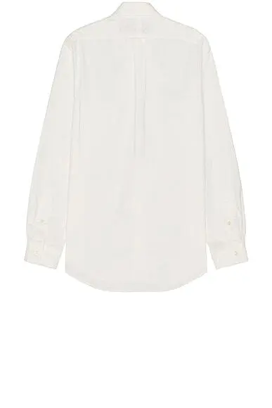 Polo Ralph Lauren Long Sleeve Chambray Shirt - White