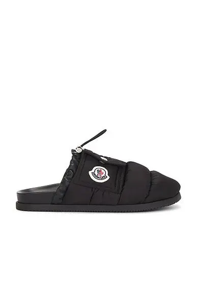 Moncler Mon Pocket Mule - Black