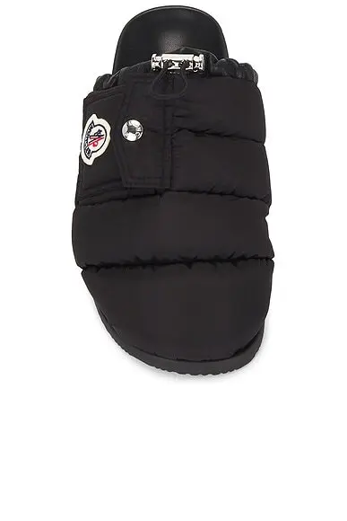Moncler Mon Pocket Mule - Black