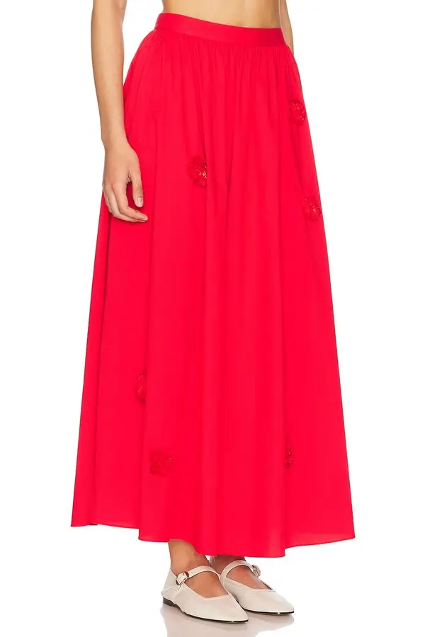 Caroline Constas Marcheline Midi Skirt