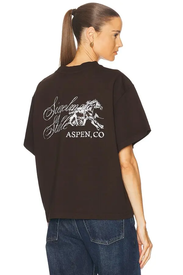 SIEGELMAN STABLE X Crop Tee