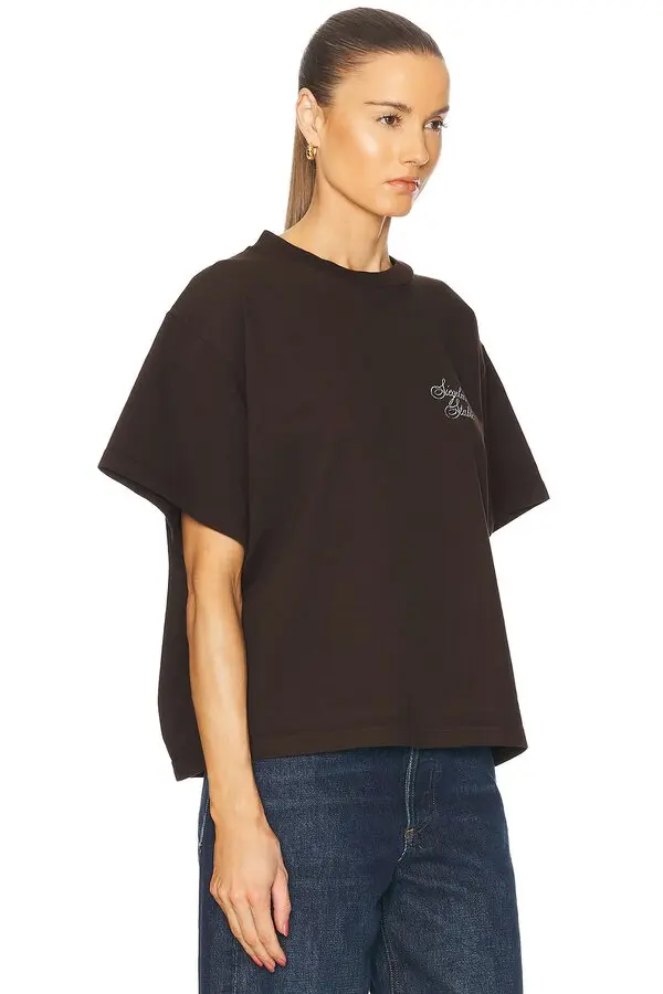 SIEGELMAN STABLE X Crop Tee
