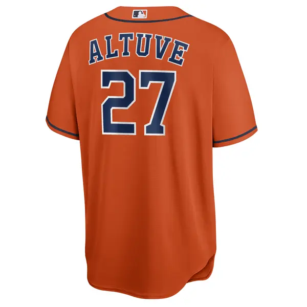Nike Mlb Houston Astros Replica Baseball Jersey - Orange