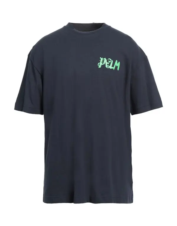 Palm Angels T-shirt Size Cotton - Blue
