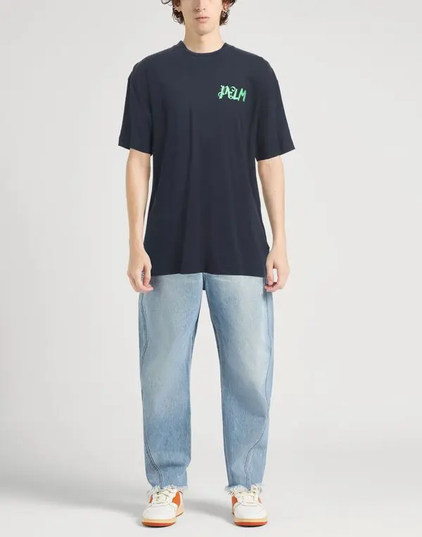 Palm Angels T-shirt Size Cotton - Blue