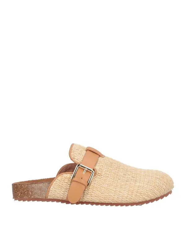 BIBI LOU Textile Mules - Beige