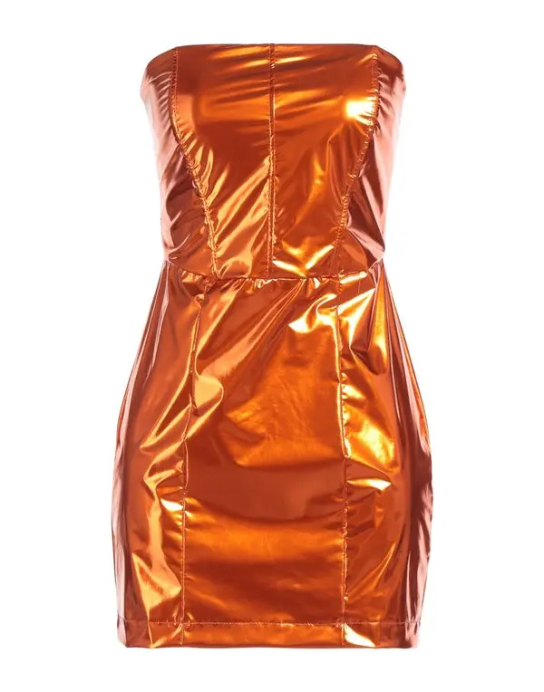PATRIZIA PEPE SERA Mini Bodycon Dress - Orange