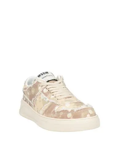 MSGM Tie-dye Canvas Sneakers