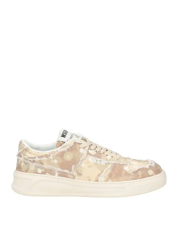 MSGM Tie-dye Canvas Sneakers