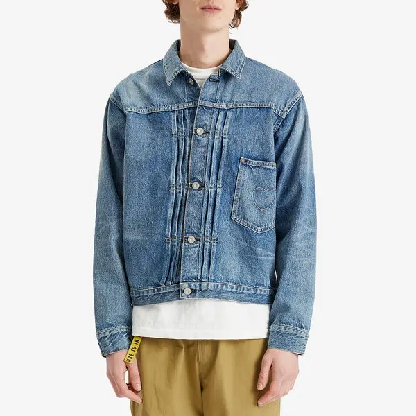 Human Made Denim Work Jacket In Indigo - 35% Off | Editorialist