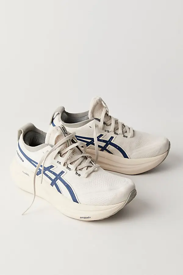 Asics Gel-nimbus 27 Sneakers - Birch/indigo Blue
