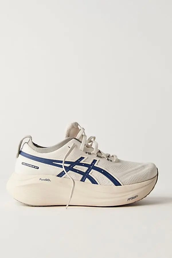 Asics Gel-nimbus 27 Sneakers - Birch/indigo Blue