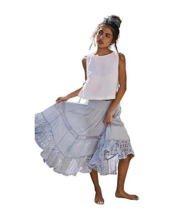 Free People River Convertible Skirt