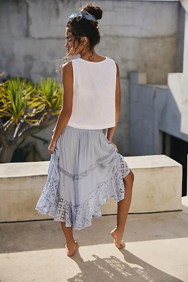 Free People River Convertible Skirt