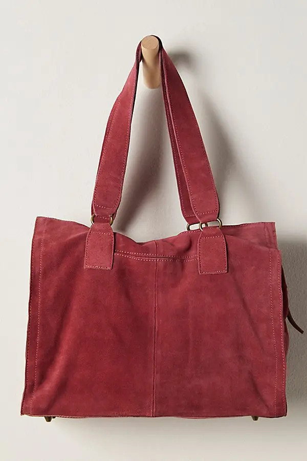 Free People Salma Suede Tote Bag