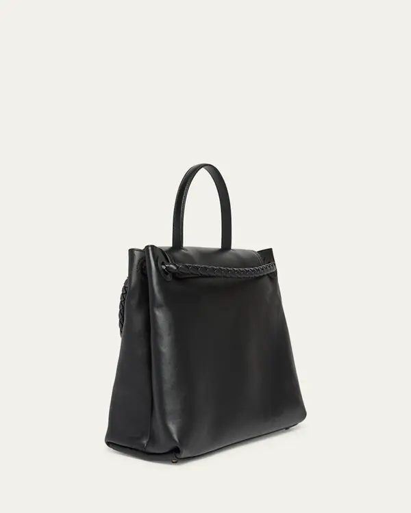 Bottega Veneta Ciao Ciao Medium Top-handle Bag - Black