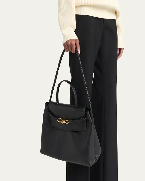 Bottega Veneta Ciao Ciao Medium Top-handle Bag - Black