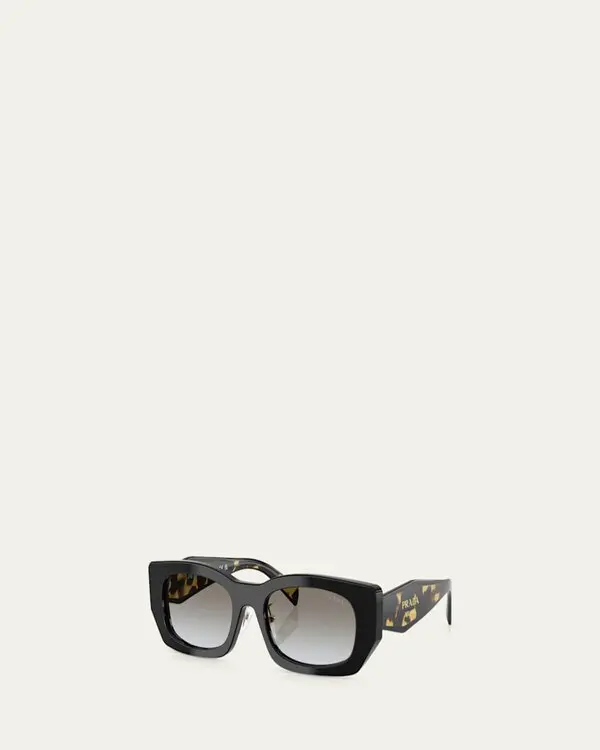 Prada Pr B05sf Pillow Sunglasses - Black