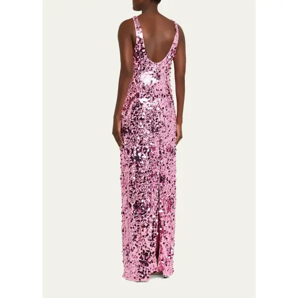 Simkhai Bex Sequined Maxi Dress - Ivory