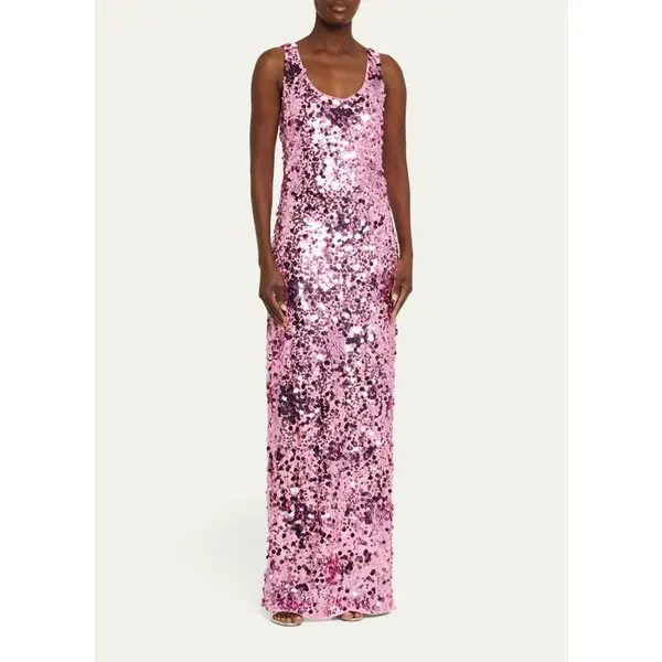 Simkhai Bex Sequined Maxi Dress - Ivory