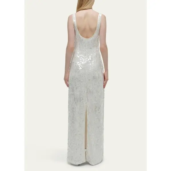 Simkhai Bex Sequined Maxi Dress - Ivory
