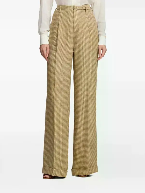 Ralph Lauren Dogtooth-pattern Trousers