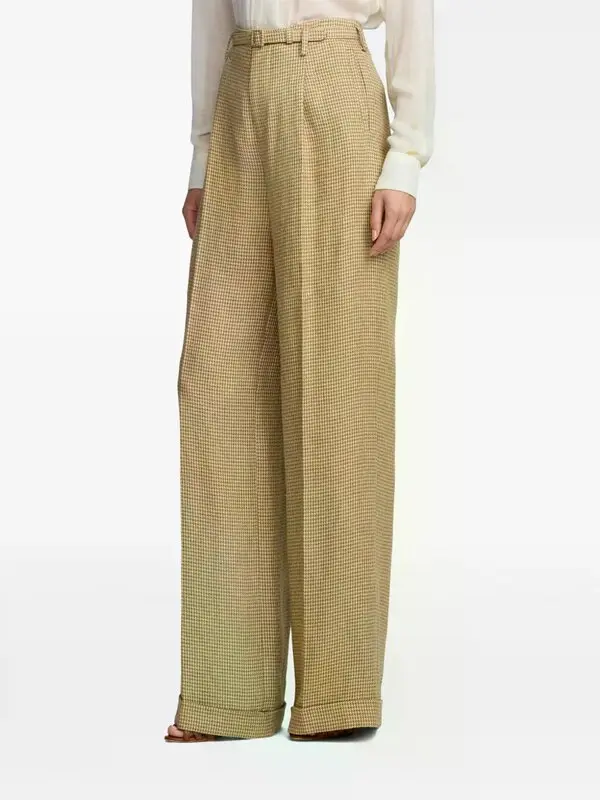 Ralph Lauren Dogtooth-pattern Trousers
