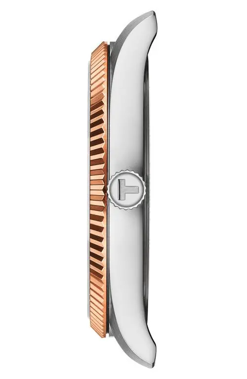 TISSOT Ballade Two-tone Bracelet Watch - Blue