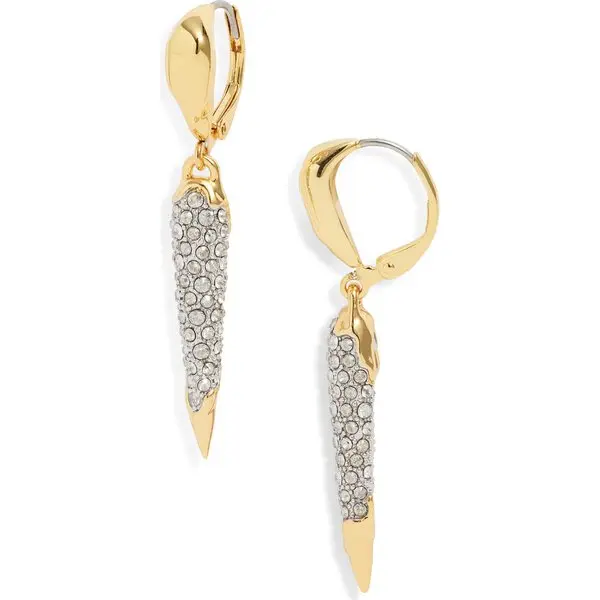 Alexis Bittar Solanales Crystal Pavé Spear Drop Earrings