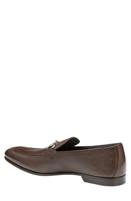 Johnston & Murphy Collection Taylor Bit Loafer - Brown Italian Calfskin