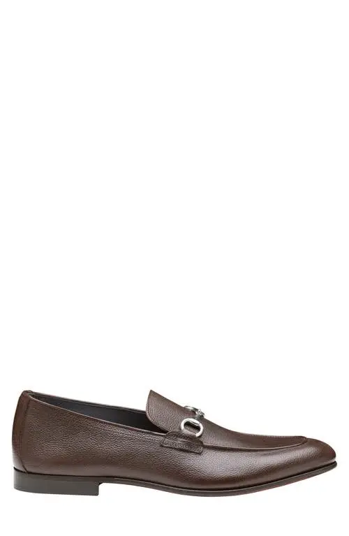 Johnston & Murphy Collection Taylor Bit Loafer - Brown Italian Calfskin