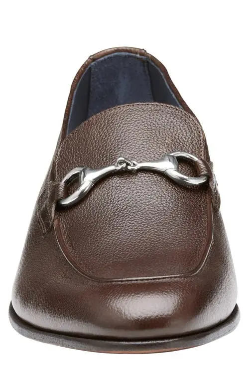 Johnston & Murphy Collection Taylor Bit Loafer - Brown Italian Calfskin
