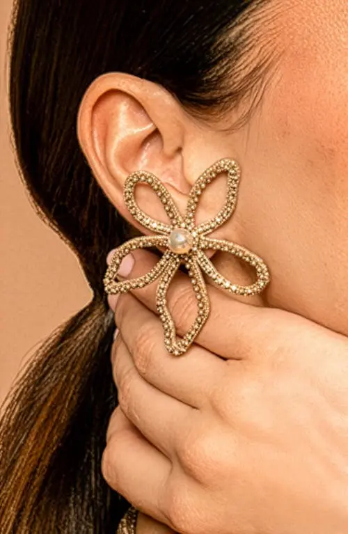 Deepa Gurnani Felicity Drop Earrings