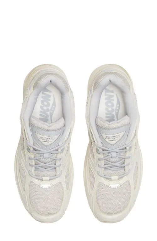 Saucony Grid Jazz Sneaker - Cream/ghost