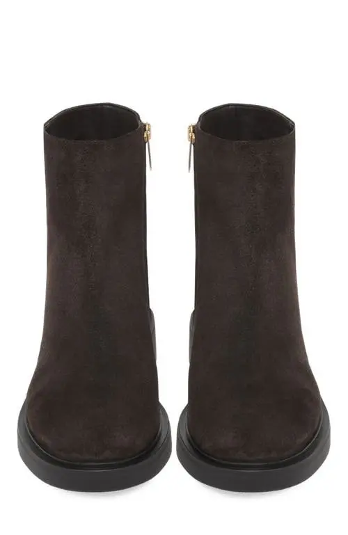 GIANVITO ROSSI Lexington Zip Up Boots - Brown